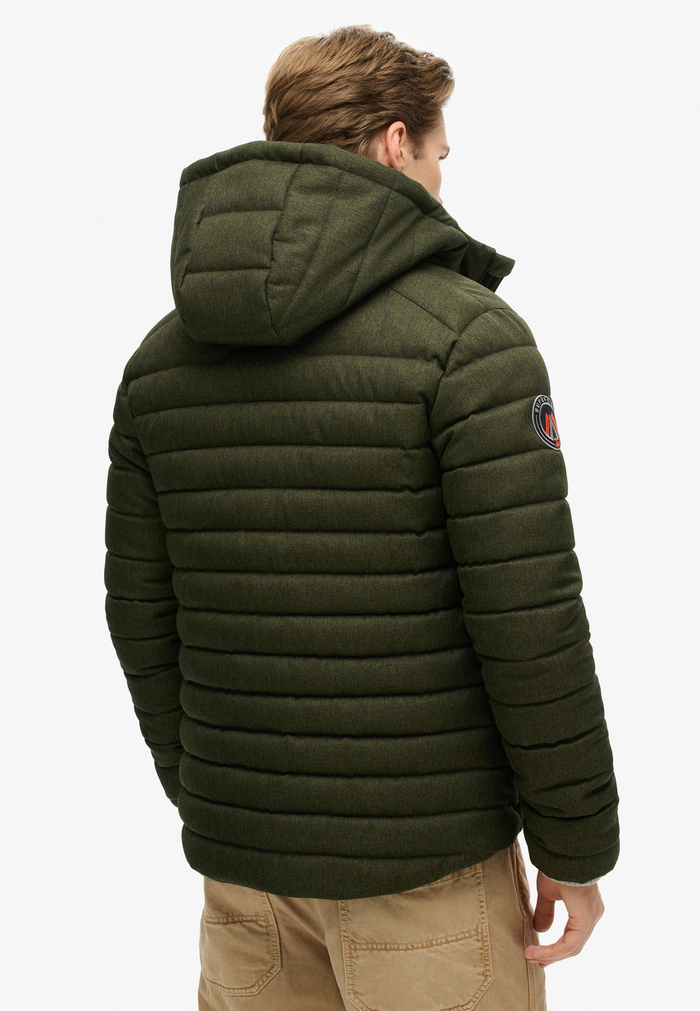 Hooded Tweed Fuji Padded Jacket – Superdry South Africa